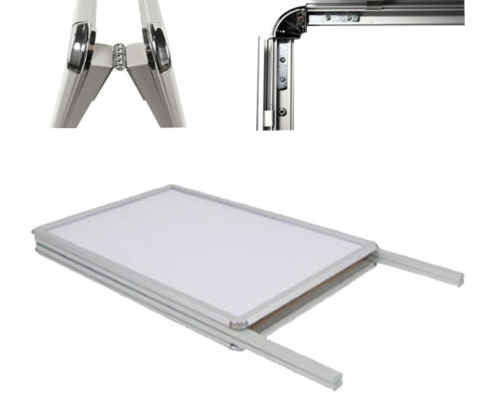 Lightweight Floor sign holder & Durable Poster stand holder